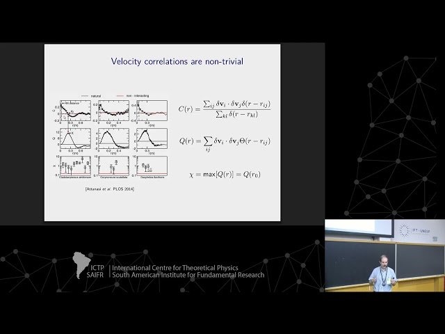 Free Video: Statistical Physics of Collective Motion - Class 3 from ICTP-SAIFR | Class Central