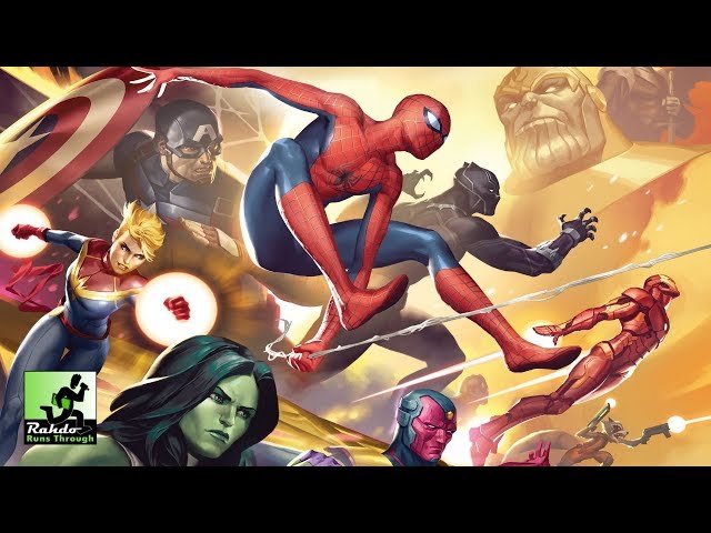 Free Video: Marvel Champions Gameplay Runthrough from Rahdo | Class Central