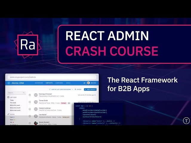 Free Video: Building a Full-Featured Admin Panel with React Admin - 2025 from Traversy Media ...