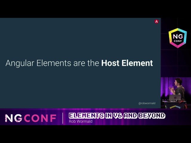 ng-conf Talk: Elements in v6 and Beyond from ng-conf | Class Central