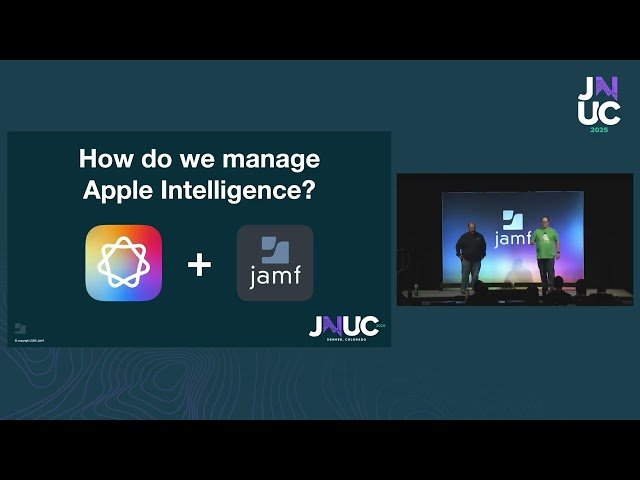 Free Video: AI-dentifying Methods to Manage Apple Intelligence with Jamf Pro from Jamf | Class ...