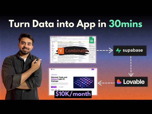 Free Video: Build Directory Apps Using Lovable and Supabase - Full Build Tutorial from Data ...