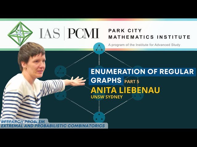 Free Video: Enumeration of Regular Graphs - Part 5 from IAS | PCMI Park ...
