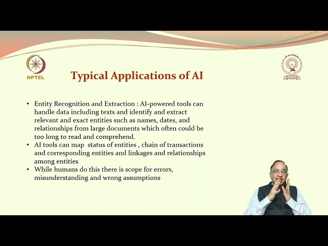 Free Video: Use of AI in Law in India - Part I from NPTEL-NOC IITM | Class Central