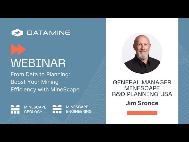 Free Video: From Data to Planning - Boost Your Mining Efficiency with ...