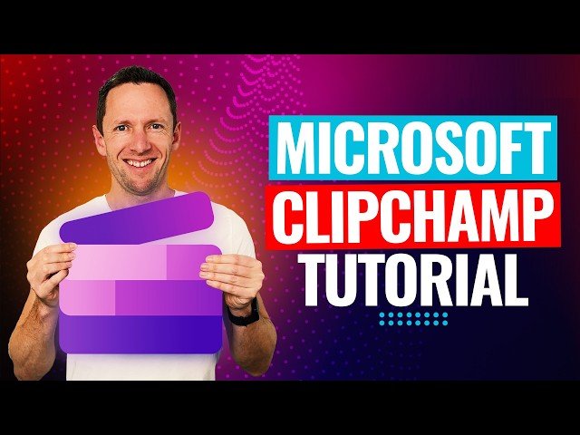 Free Video: Microsoft Clipchamp Tutorial for Beginners - The Complete ...