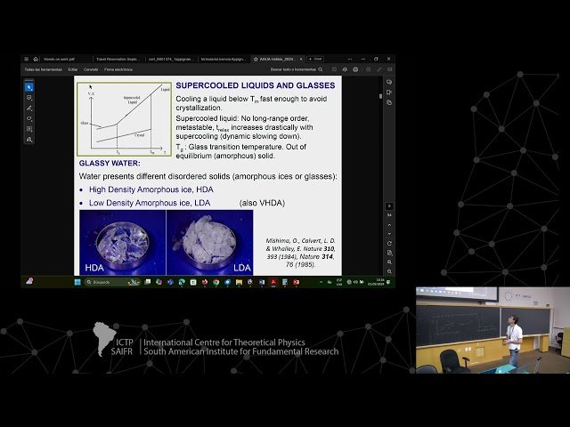 Free Video: Hydrophobic and Hydrophilic Surfaces and Interfaces - Class 1 from ICTP-SAIFR ...