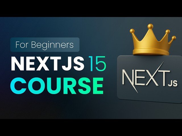 Free Video: NextJS 15 Full Course - Become a NextJS Pro in 1.5 Hours from PedroTech | Class Central