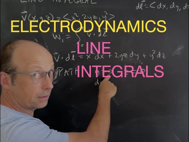 Free Video: Introduction to Electrodynamics - Line Integrals from Dot Physics | Class Central