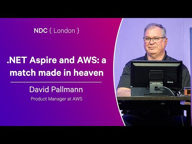 Free Video: .NET Aspire and AWS Integration - Building Cloud Native Applications from NDC ...