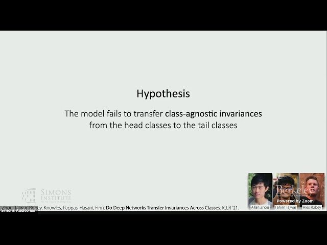 Free Video: Distribution Shift as Underspecification, and What We Might Do About It from Simons ...