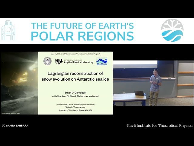 Free Video: Lagrangian Reconstruction of Snow Evolution on Antarctic ...