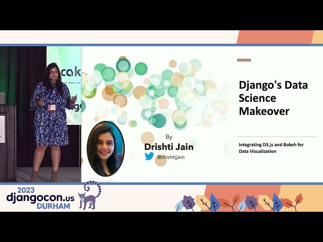 Free Video: Django's Data Science Makeover - Integrating D3.js and Bokeh for Data Visualization ...