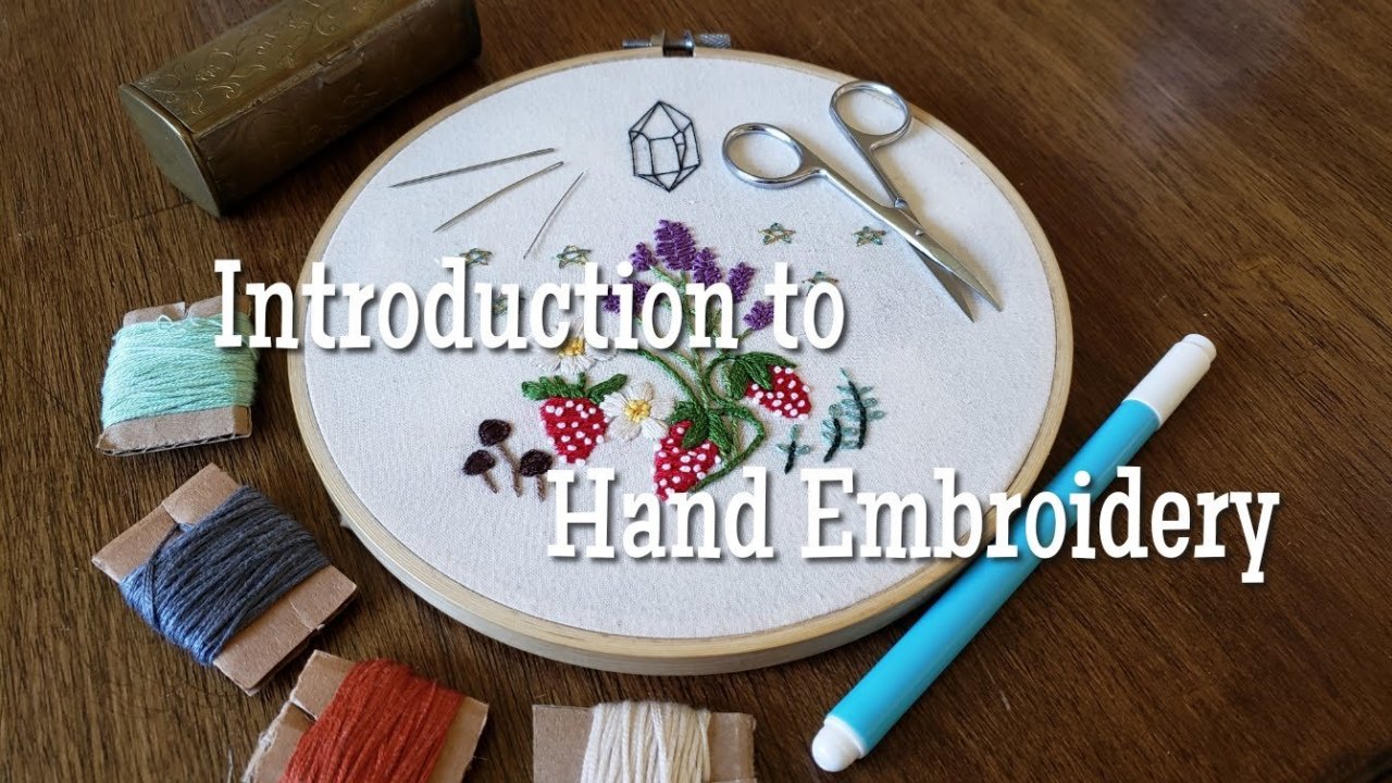 Online Course: Introduction to Hand Embroidery from Skillshare | Class ...