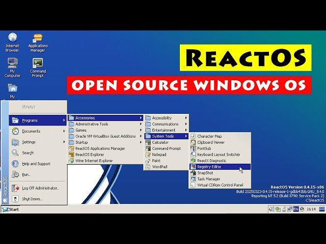 Free Video: ReactOS - Open Source Windows OS from ExplainingComputers | Class Central