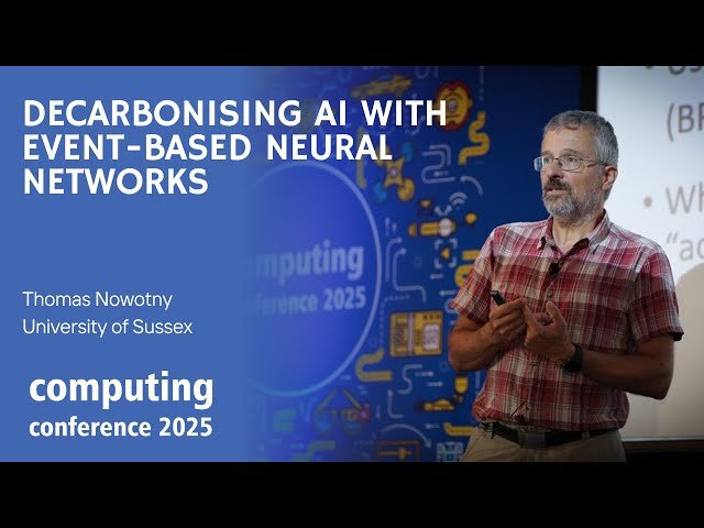 Free Video: Decarbonising AI with Event-Based Neural Networks from SAIConference | Class Central