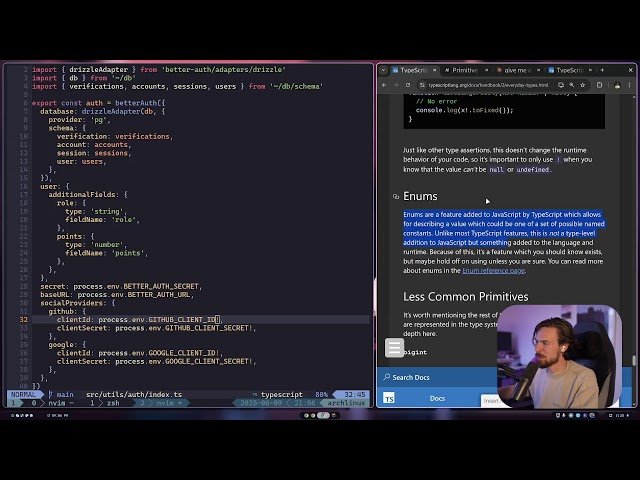 Free Video: Reading the Entire TypeScript Documentation from developedbyed | Class Central