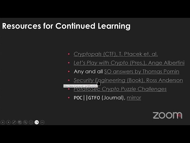 Free Video: How Crypto Can Be Broken By You - Workshop Day 1 from NorthSec | Class Central