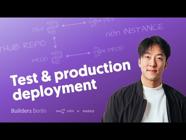 Free Video: Test and Production Deployment in n8n - Building Reliable ...