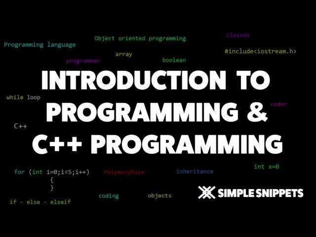 Free Video: C++ Programming Full Course for Beginners - Learn Coding ...