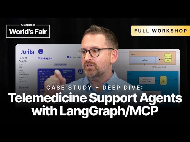 Free Video: Case Study and Deep Dive - Telemedicine Support Agents with LangGraph/MCP from AI ...