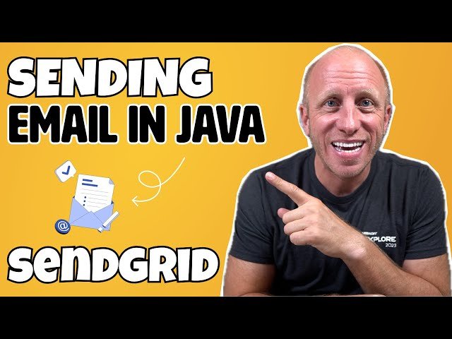 Free Video: Sending Emails in Java Using SendGrid - A Beginner's Guide from Dan Vega | Class Central