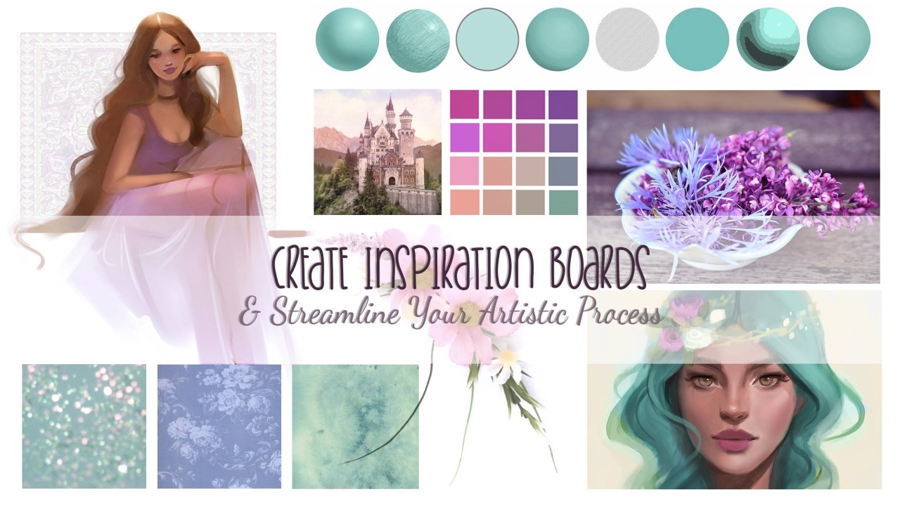 Online Course: Create Inspiration Boards & Streamline Your Artistic ...