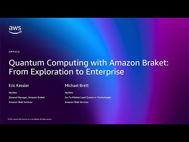 Free Video: Quantum Computing with Amazon Braket - From Exploration to ...