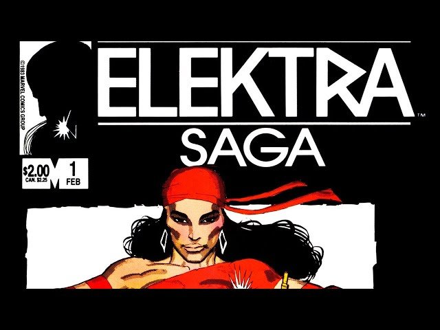 Free Video: Elektra's Origin in Linear Order via Frank Miller and Klaus ...