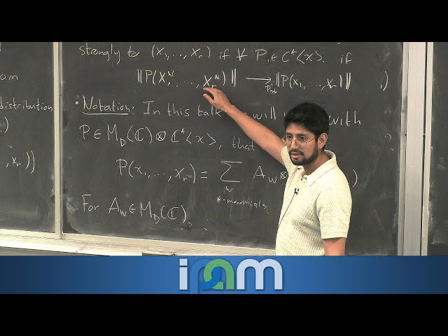 Free Video: A New Approach to Strong Convergence from Institute for ...