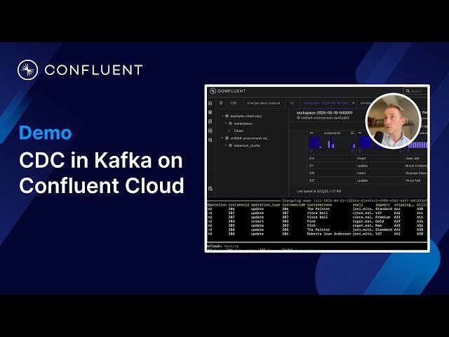 Free Video: Apache Flink Change Data Capture (CDC) with Confluent Cloud - Interactive Demo from ...