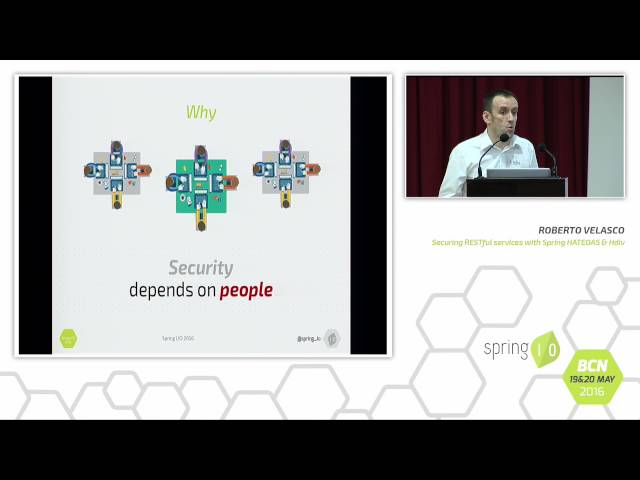 Spring IO Talk: Securing RESTful Services with Spring HATEOAS and HDIV from Spring I/O | Class ...