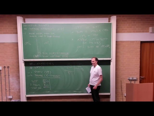 Free Video: Universal Bounds in Interface Conformal Field Theories from ...