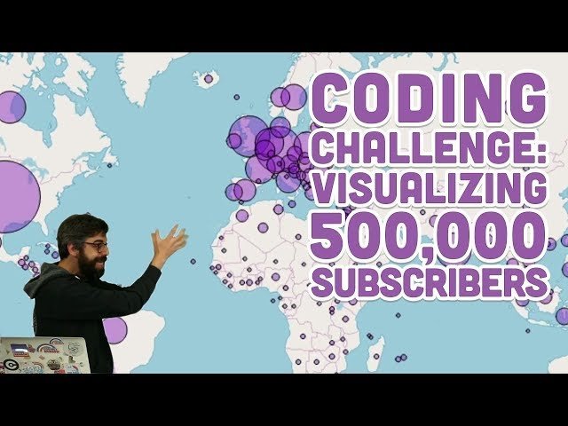 Free Video: Visualizing 500,000 Subscribers from Coding Train | Class Central