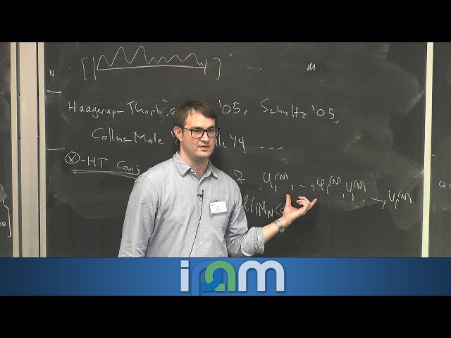 Free Video: Introduction to 1-Bounded Entropy Theory and Random Matrices - Part 2 from Institute ...