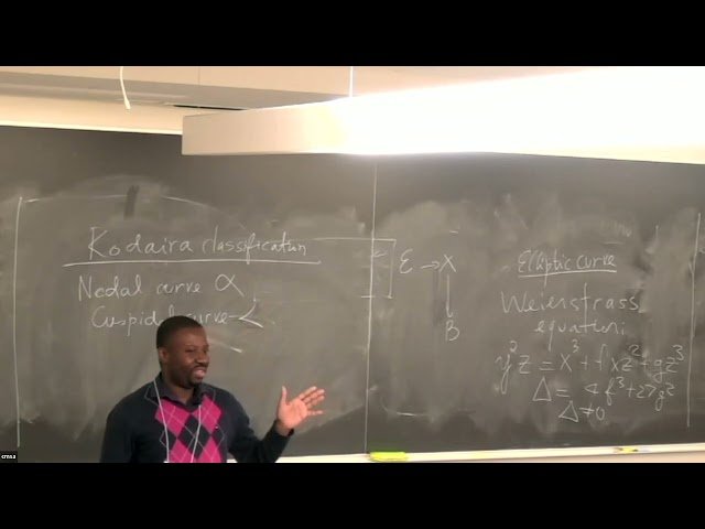 Free Video: Algebraic Topology and Matter Representations in F-theory ...
