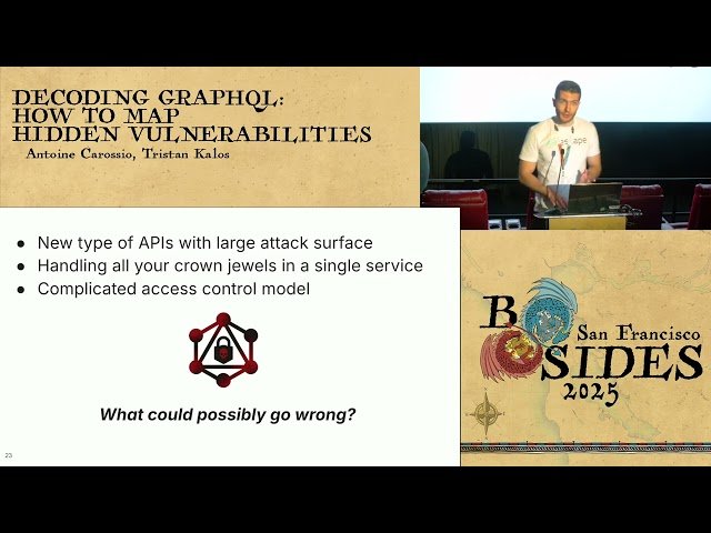 Free Video: Decoding GraphQL - How to Map Hidden Vulnerabilities from Security BSides San ...