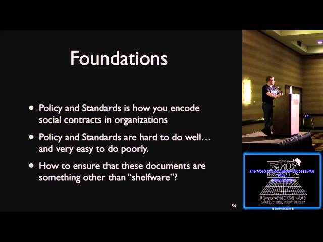 Conference Talks Talk: The Road to Compliancy Success Plus Plus from ...