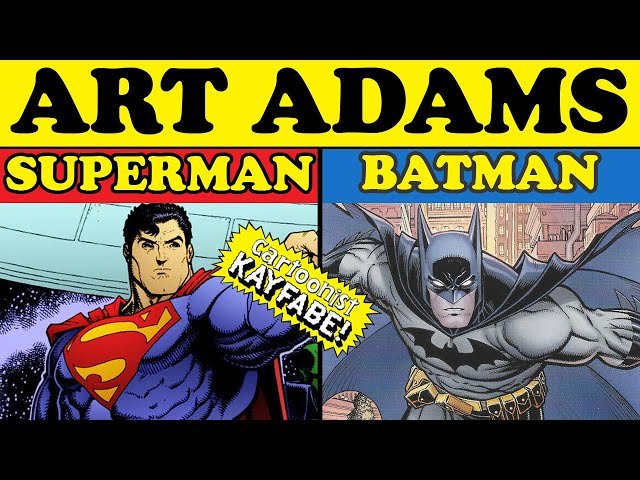 Free Video: Art Adams Batman-Superman Masterpiece from Cartoonist ...