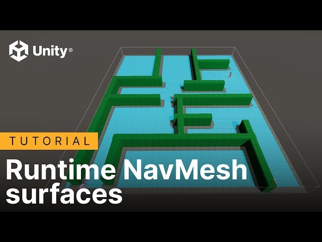 Free Video: AI Navigation 2.0: Dynamic NavMesh Surfaces and Agent Pathfinding - Runtime Tutorial ...