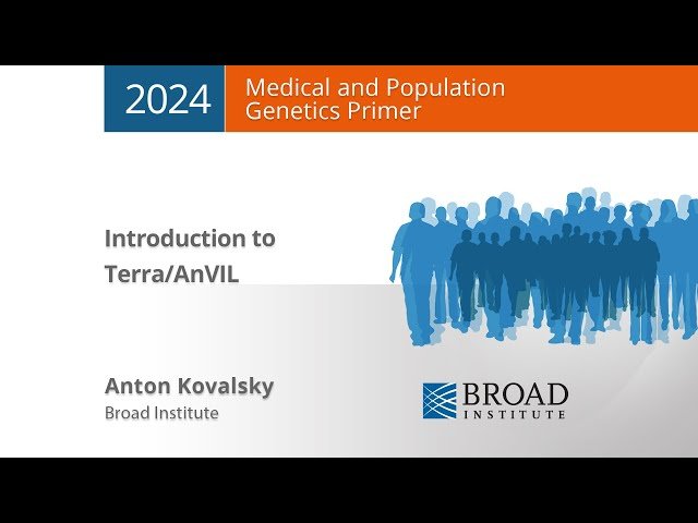 Free Video: MPG Primer: Introduction to Terra/AnVIL - 2024 from Broad ...