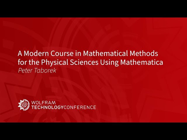 Free Video: A Modern Course in Mathematical Methods for Physical ...
