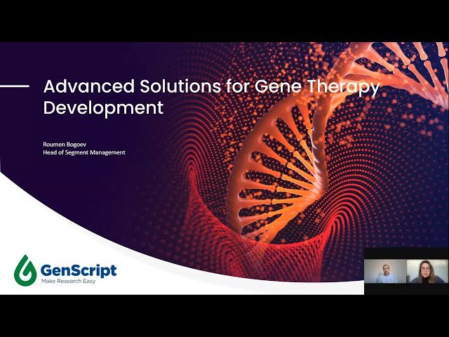 Free Video: Advanced Solutions for Gene Therapy Development with Live Q ...