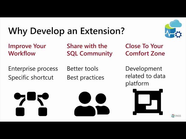 PASS Data Community Summit Talk: Azure Data Studio Extension Development from PASS Data ...
